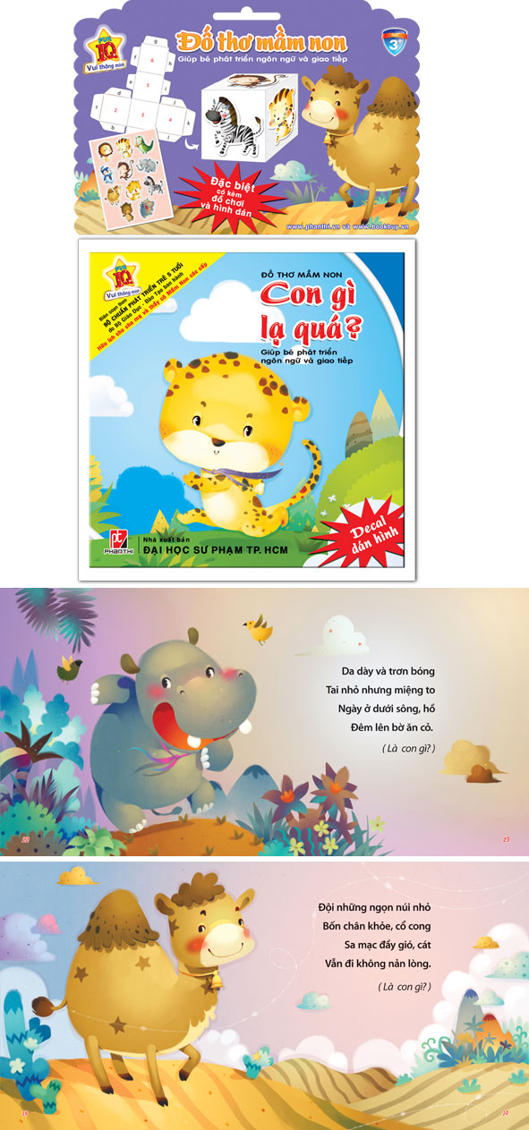 Đố Thơ Mầm Non - Con Gì Lạ Quá ? | BookBuy.vn